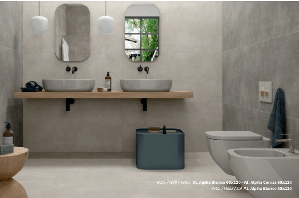 Alpha BLANCO 60×120 Mat – CityTiles